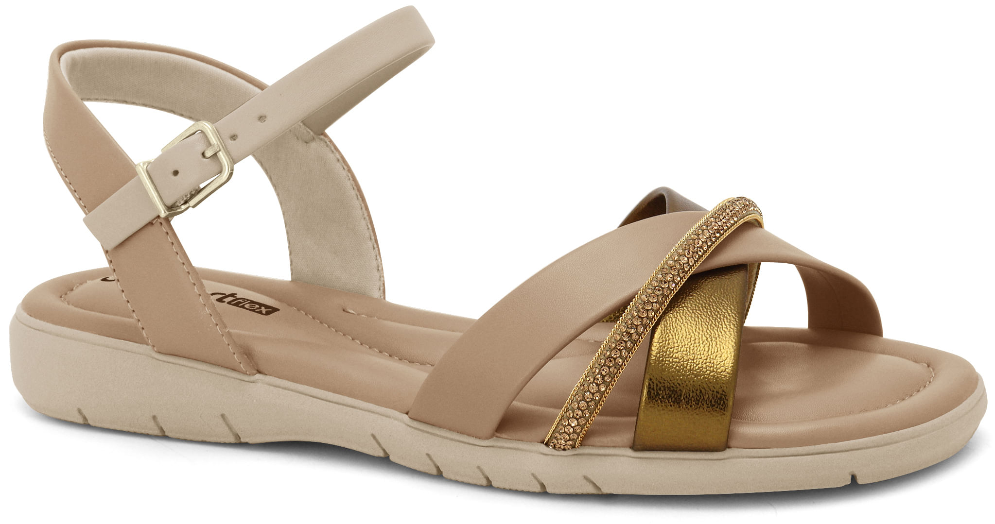 SANDALIA ANABELA FEMININO COMFORTFLEX 2468403